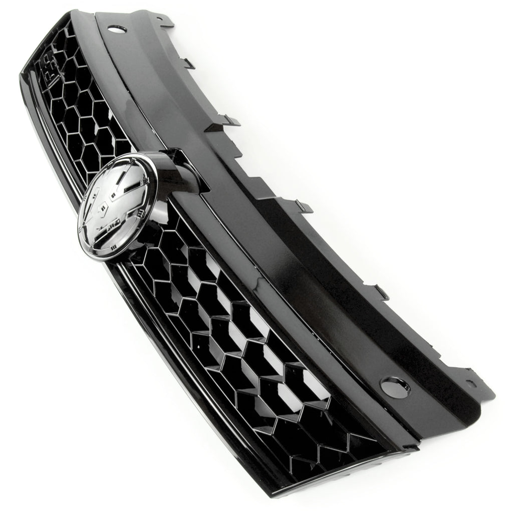 All Gloss Black VW Polo 6C 2014> GTI Style Honeycomb Front Grille ...