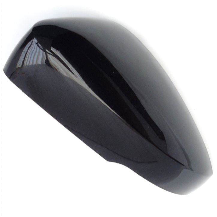 VW Polo 2009-2017 Black Wing Mirror Cover Cap Left Passenger Side ...