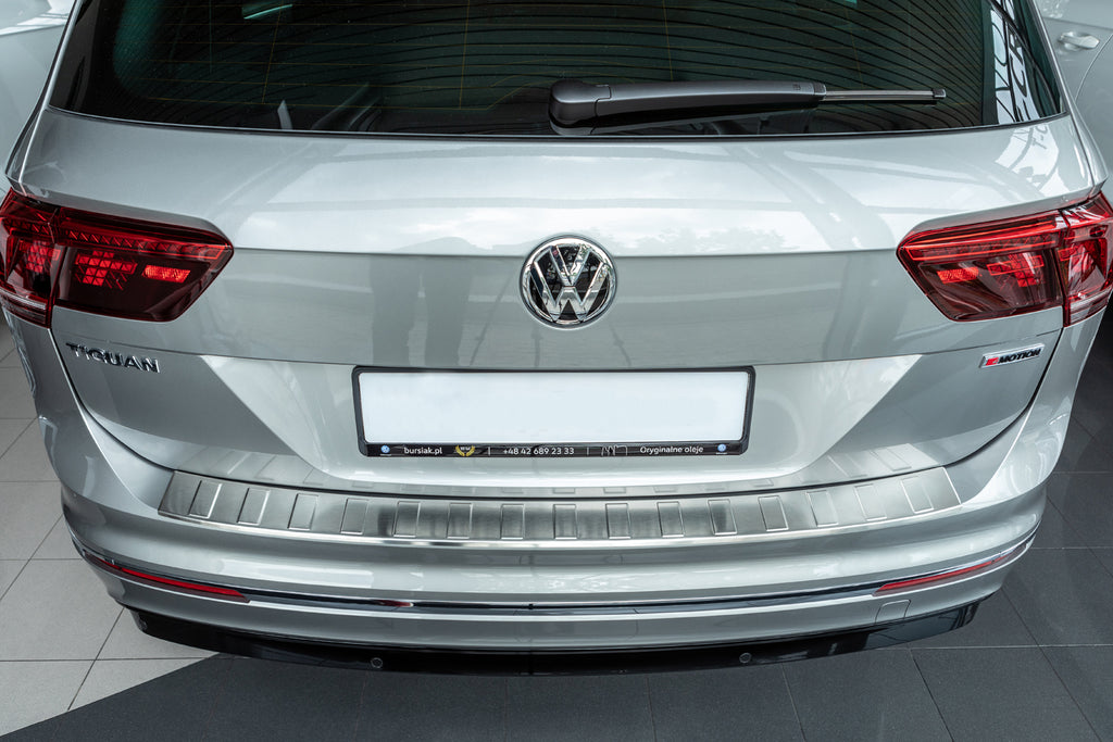VW Tiguan II 2016 - 2018 Metal Rear Bumper Protector Guard Cover ...
