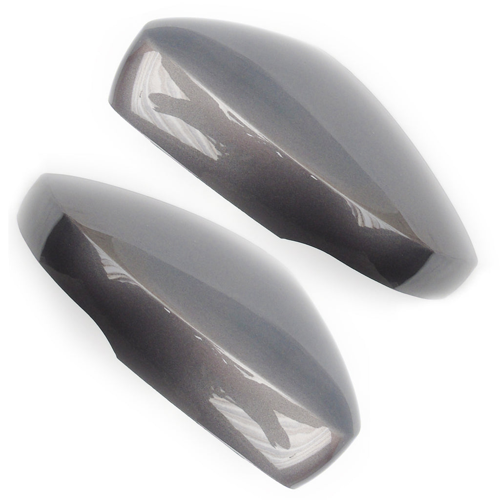 VW Polo 6R 2009-2017 Nimbus Grey Wing Mirror Covers Pair Left & Right ...
